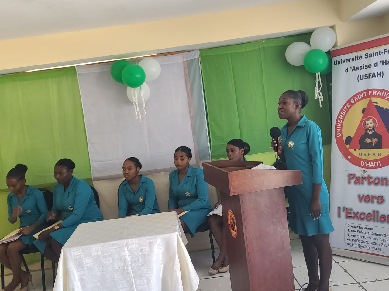 Soutenance de mémoire à l'université Saint François d'Assise d'Haïti ...